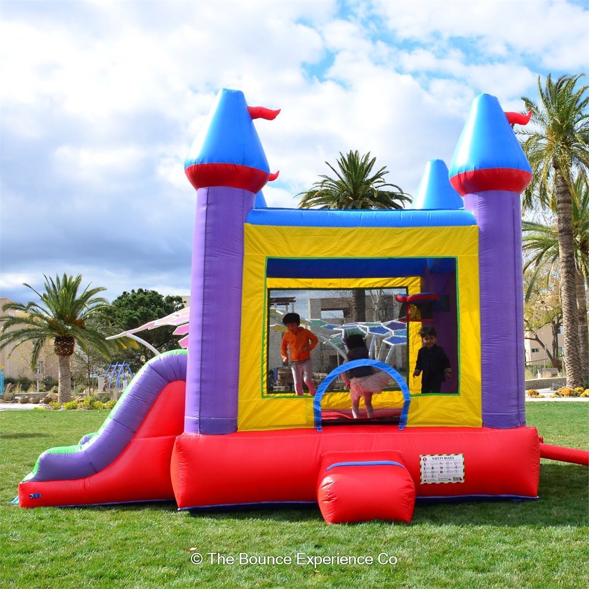 Color Pop Two Lane Bouncy Slide - Event and Party Rentals in Greater ...